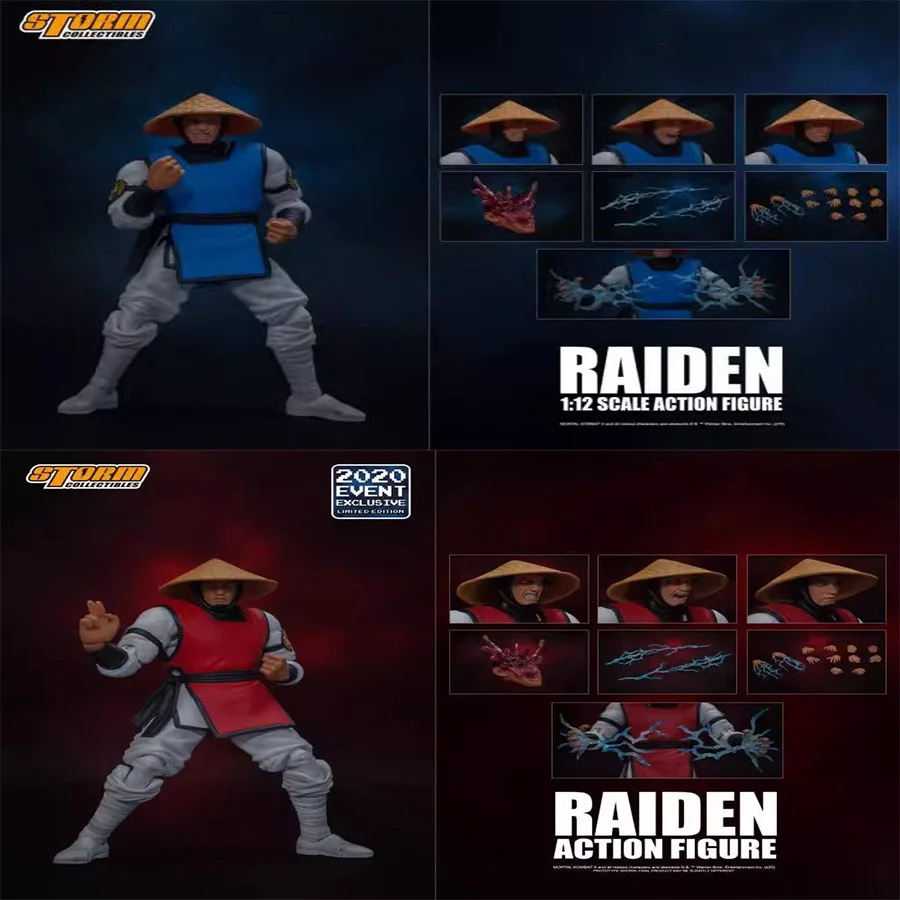Original Genuine Storm Toys 1/12 Soldier Raiden Blue & Red 6'' Action ...