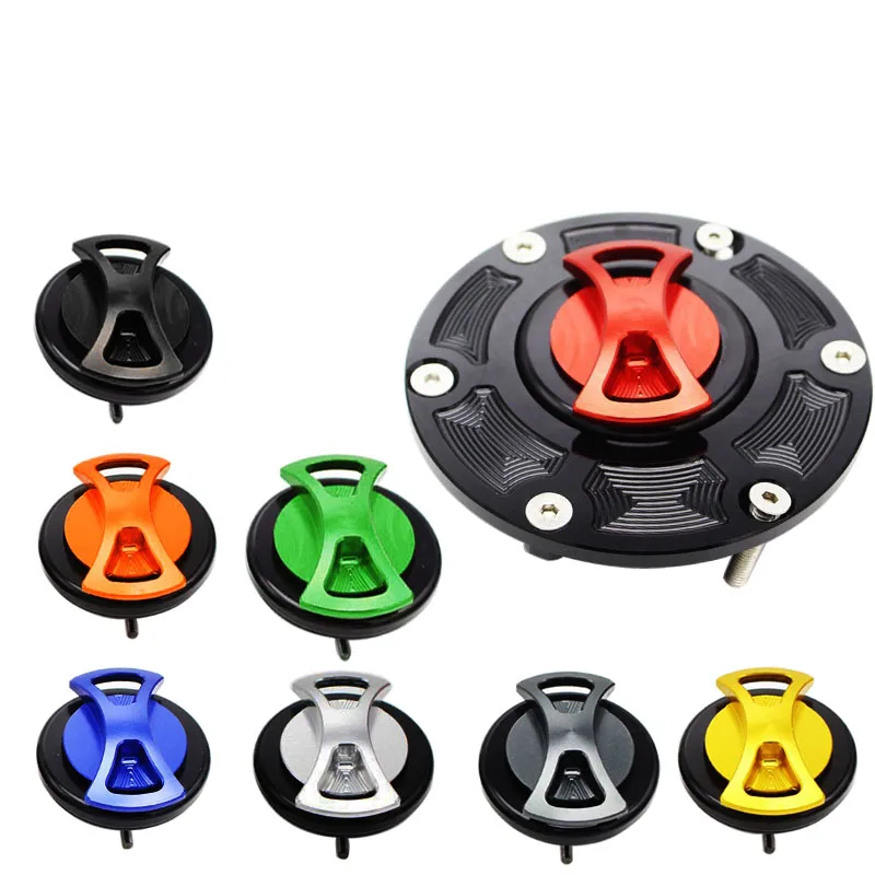 Motorcycle-CNC-Fuel-Tank-Cap-Gas-Oil-Tank-Cover-Petrol-Cover-For ...