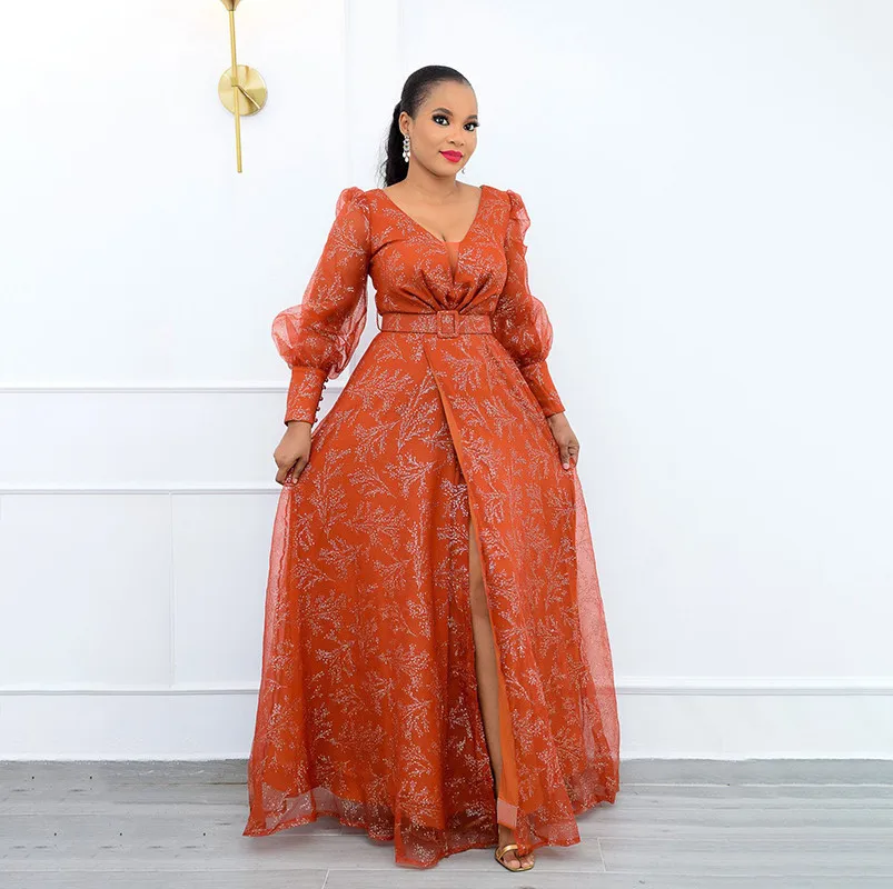 Wholesale-plus-size-printed-plus-size-women-temperament-commuter-mesh ...