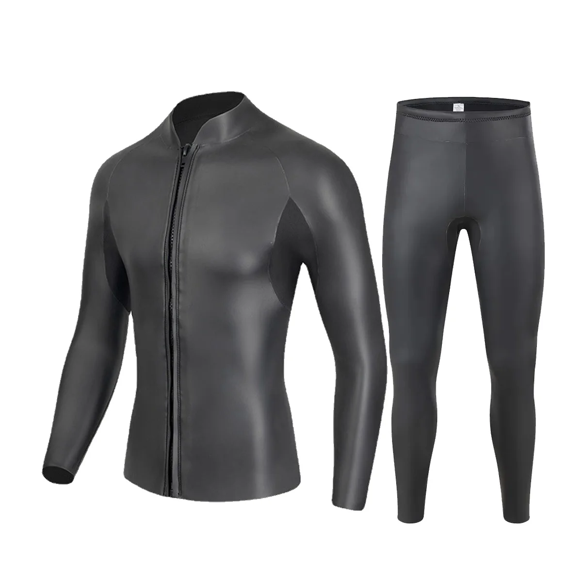 3mm-CR-Blind-Seam-Flexible-Wetsuit-Jacket-Pant-Neoprene-Smooth-Skin ...