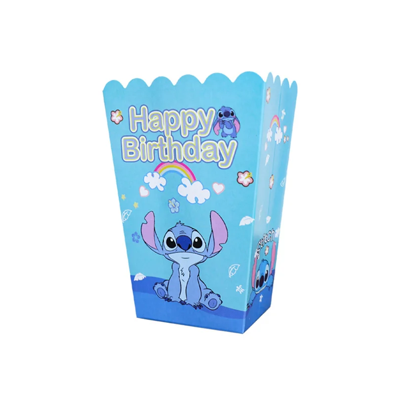 6/48 piezas Disney Lilo & Stitch Caja de dulces Suministros para ...