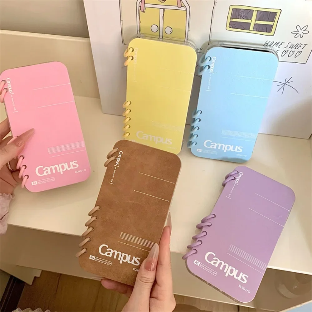 Spiral Notebook Style Flip Phone Case For iPhone 16 Pro Max 15 14 13 ...