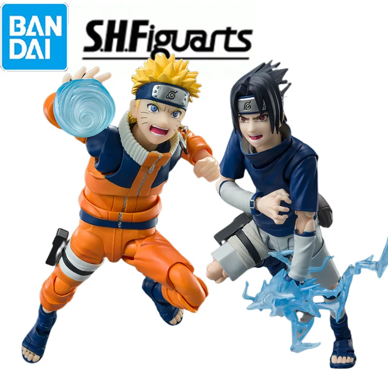 Bandai-Figuarts-de-S-H-NARUTO-Uzumaki-Naruto-Uchiha-Sasuke-Kit-de ...