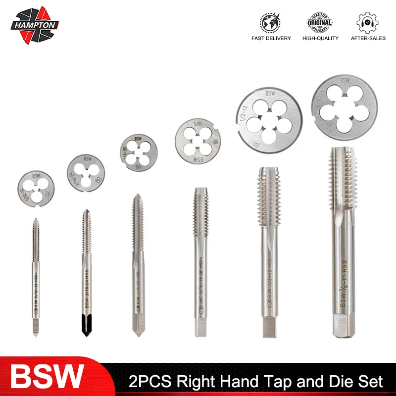 Tap Die Set Hss | Tap Die Set 2 | Hss Tap Die Set 1 | Thread Tap Bsw ...