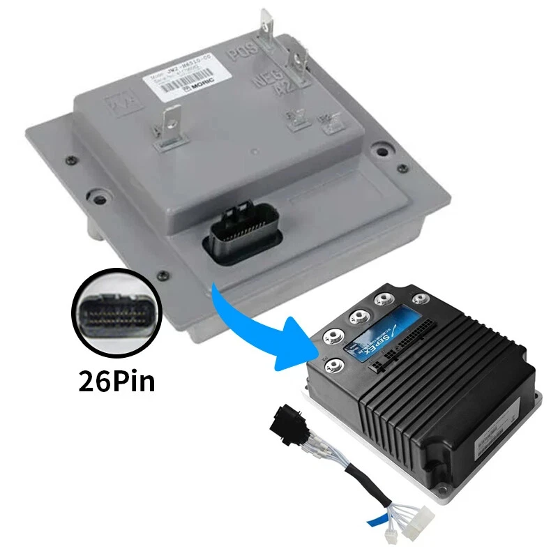 48V 500A DC Motor Controller for Curtis 1268 to Yamaha Moric G29 YDRE ...