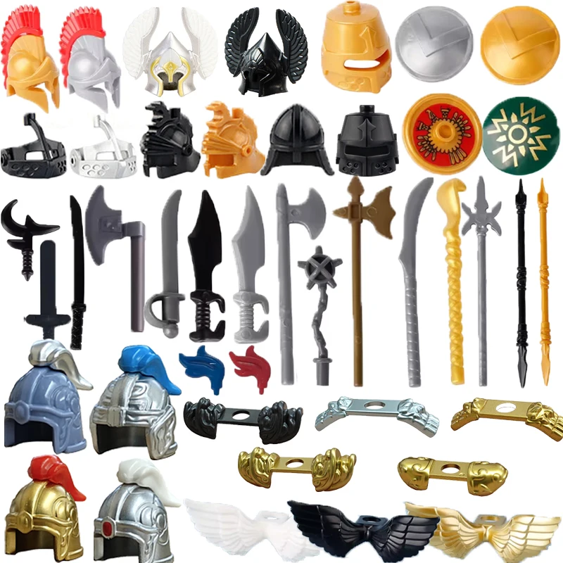 MOC-Three-Kingdoms-Building-Blocks-Accessories-Soldier-Weapons-Military ...