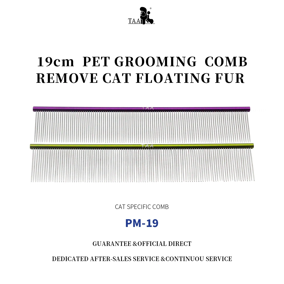 TAA-Pet-Comb-Dog-Grooming-Combs-Cats-Remove-Long-Short-Thick-Dense ...