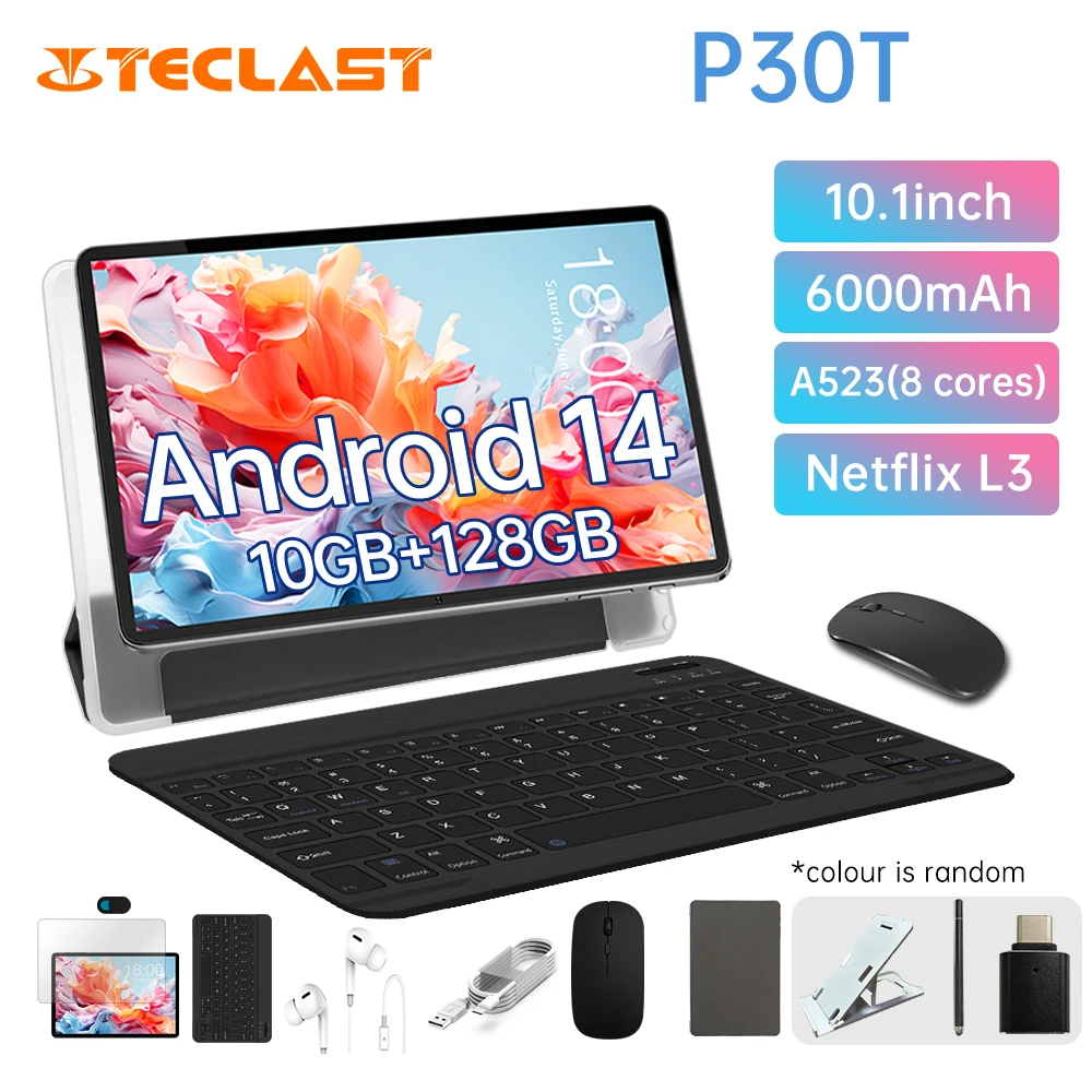 Teclast-P30T-2024-Tablet-allwinner-A523-8-core-1-8GHz-10GB-4GB-6GB-RAM ...