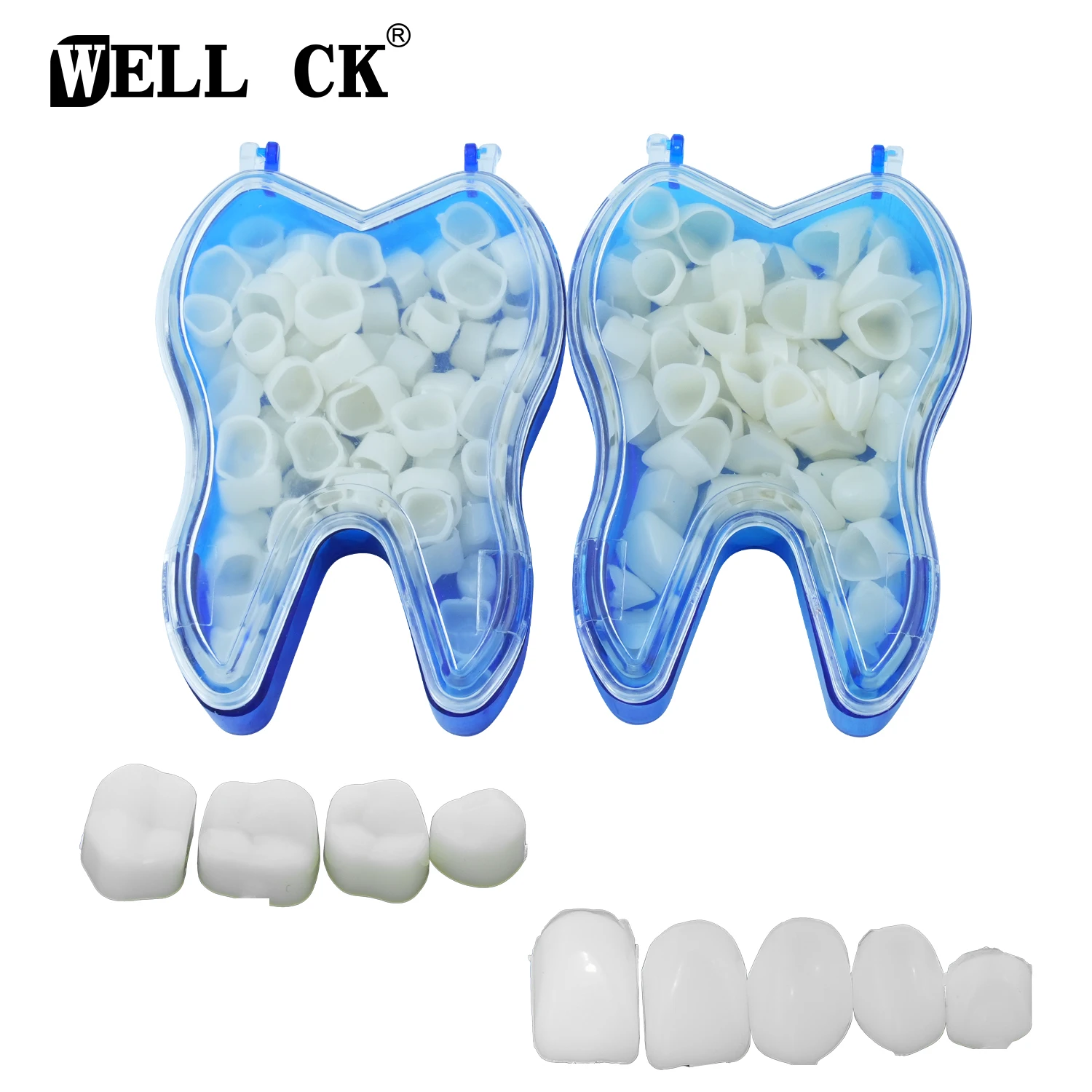 50-Pcs-Box-Dental-Temporary-Crown-Kit-Front-Molar-Posterior-Teeth ...