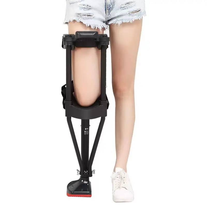 Support-Free-Walking-Aid-Knee-Walker-Stick-Single-Leg-Telescoping ...