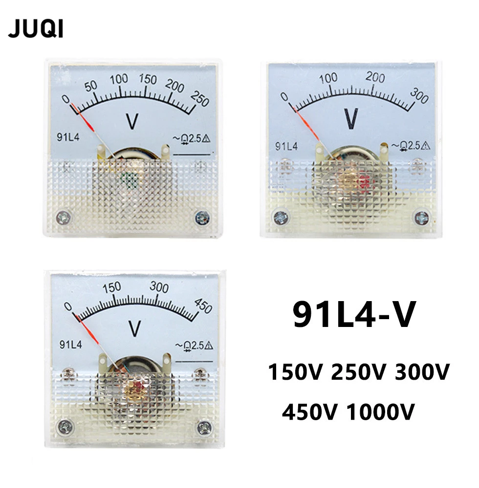 Volt Voltage Meter Voltmeter Gauge | Ac Voltage Panel Meter | Voltmeter ...