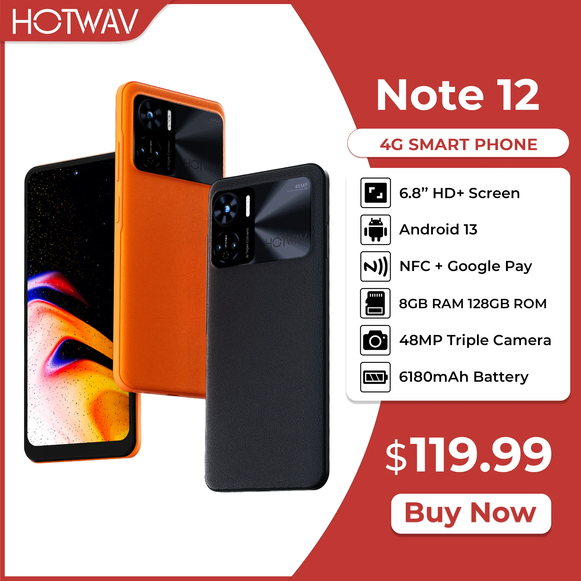 Hotwav Note 12 - Mobile Phones - AliExpress