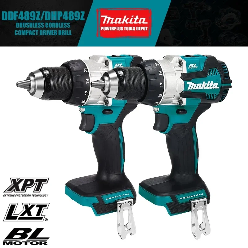 Makita-DDF489Z-DHP489Z-LXT-Brushless-Cordless-Compact-Driver-Drill ...