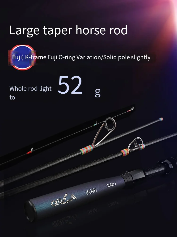 TAIGEK-ORCA-FUJI-UL-L-Telescopic-Fishing-Rod-Carp-Pole-Lure-River ...