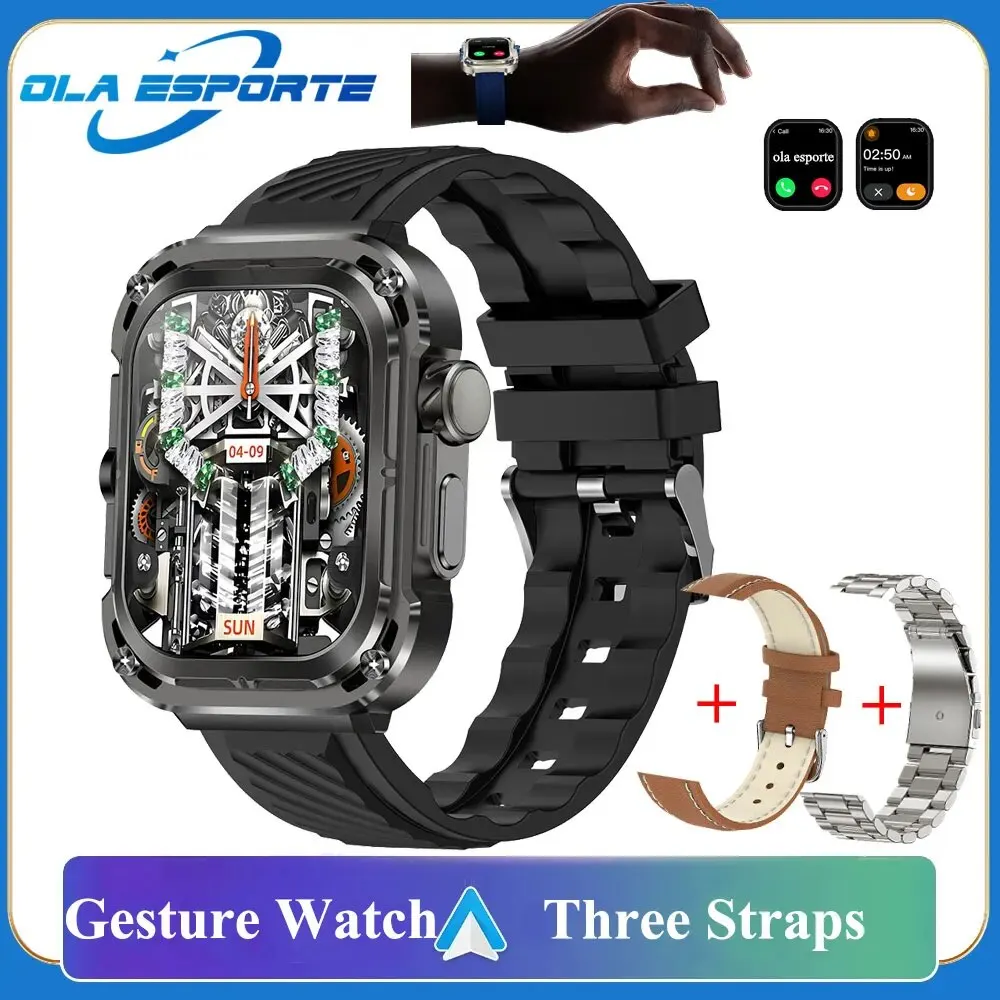 Ola-Esporte-Gesture-Smart-Watch-60-Days-Standby-Compass-Bluetooth ...