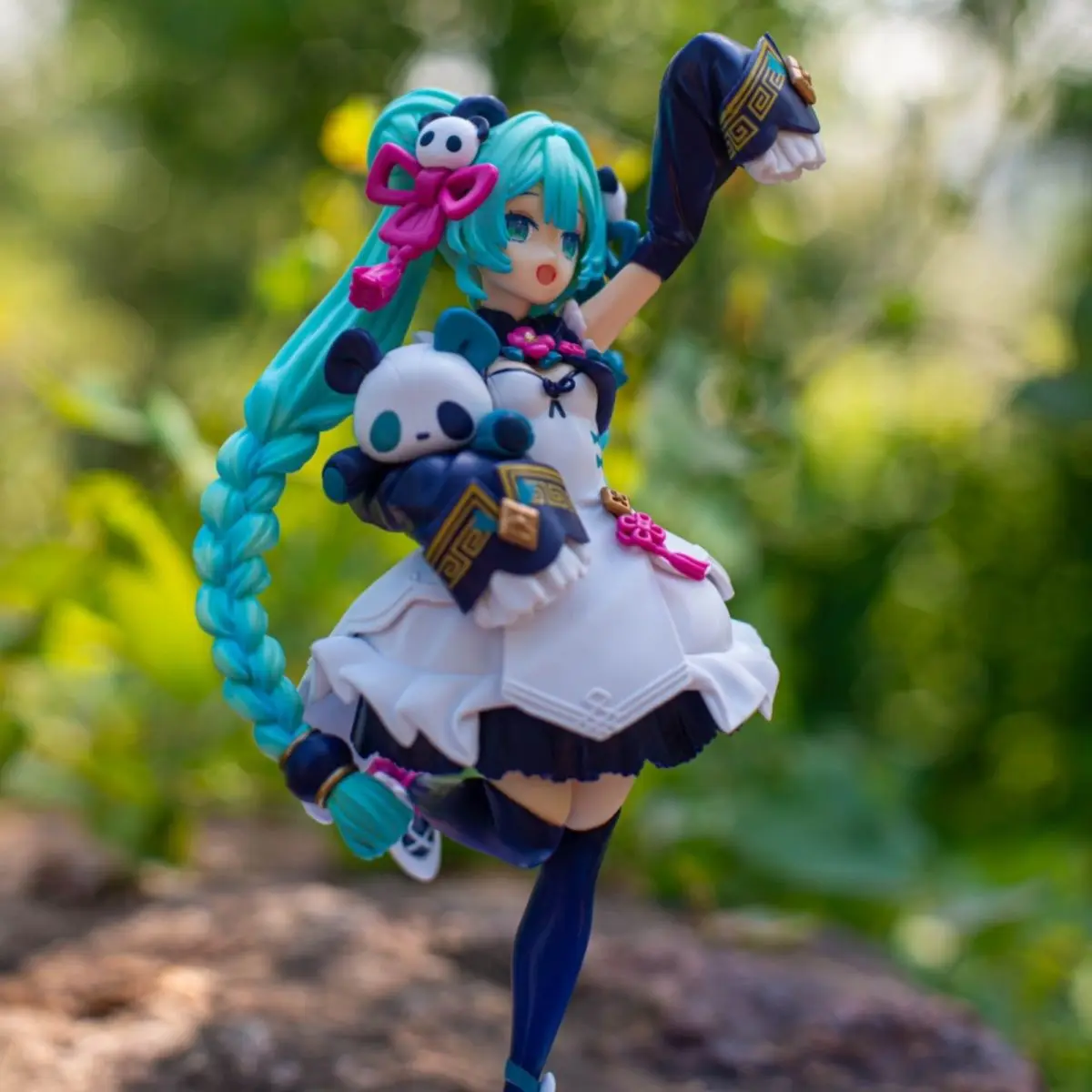 Anime-HATSUNE-MIKU-Panda-Figure-Panda-Miku-figurePeripheral-Collectible ...