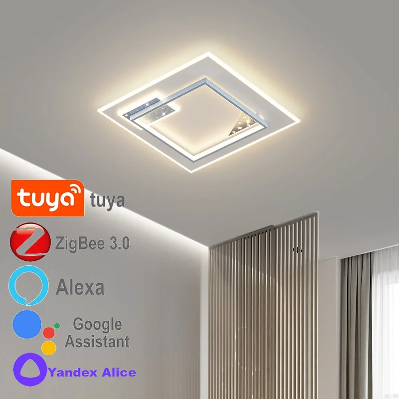 Zigbee-Tuya-Smart-Led-Ceiling-Lamp-Home-Assistant-Modern-Chandelier ...