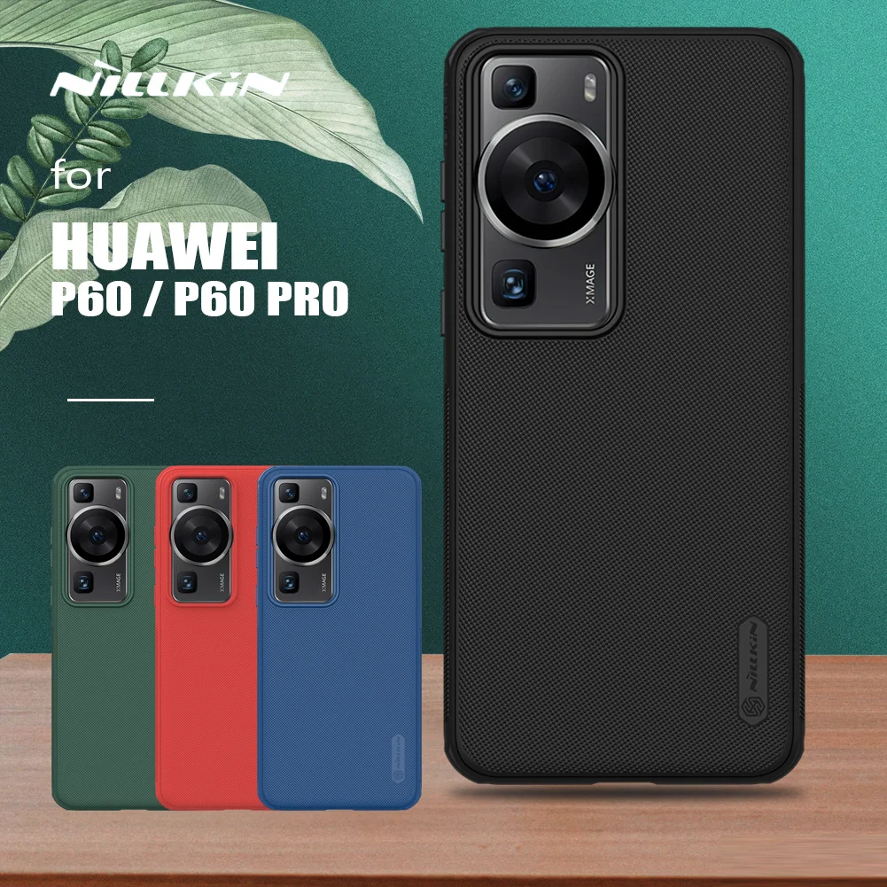 Nillkin-funda trasera para Huawei P60 Pro, protector superesmerilado, protección dura ultrafina ...