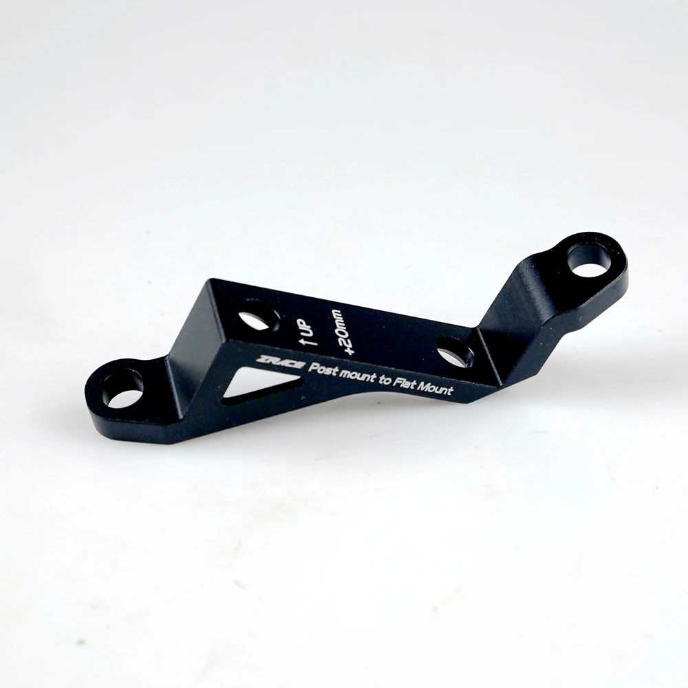 ZRACE Post Mount to Flat Mount Brake Adapter, +20mm 140-160, Post to F ...