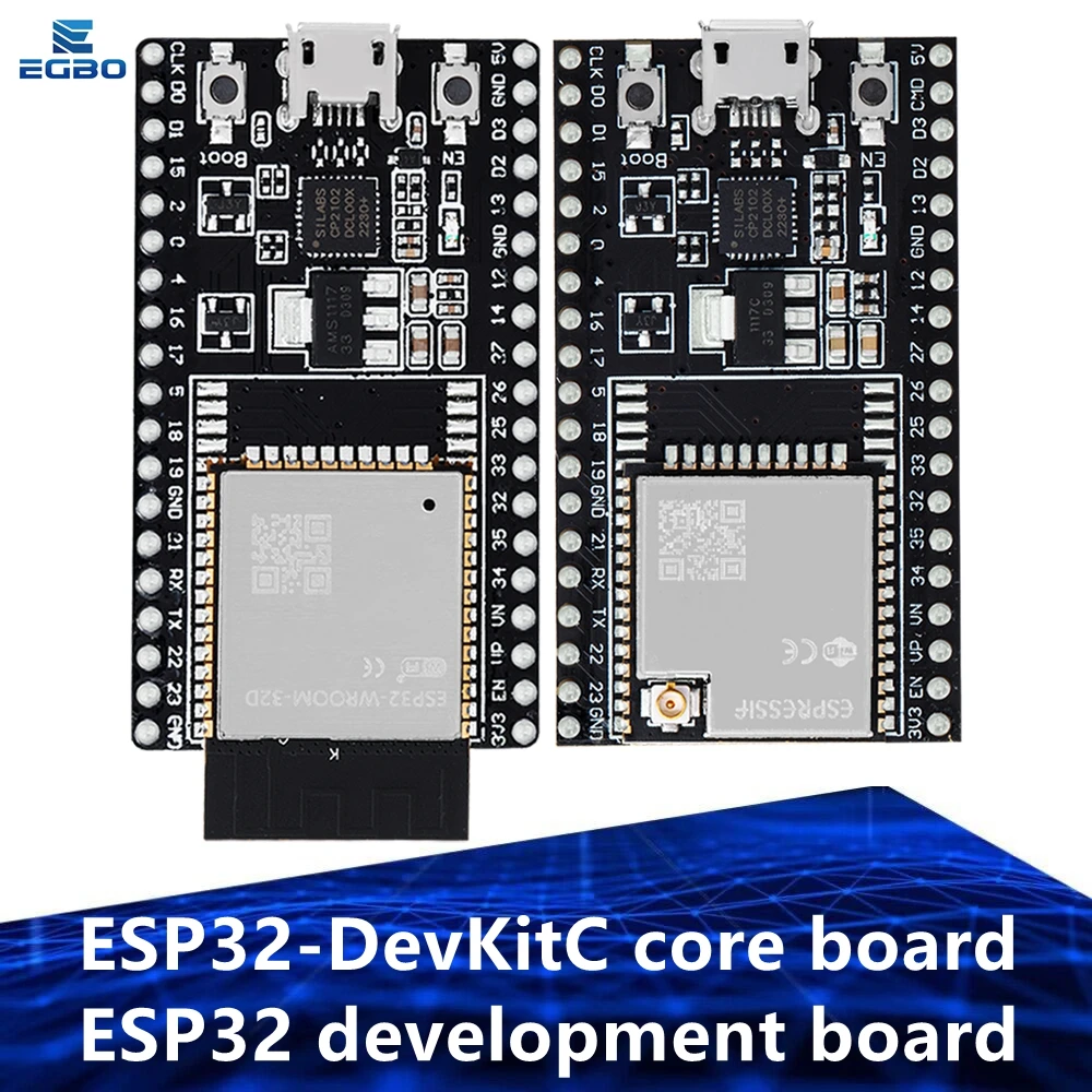 EGBO ESP32-DevKitC core board ESP32 development board ESP32-WROOM-32D ESP32-WROOM-32U for Arduino