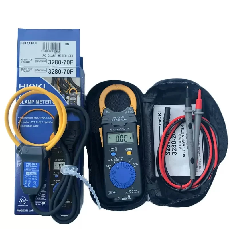 [100% New] Hioki 3280-70F AC Clamp Meter with CT6280 Flexible AC ...