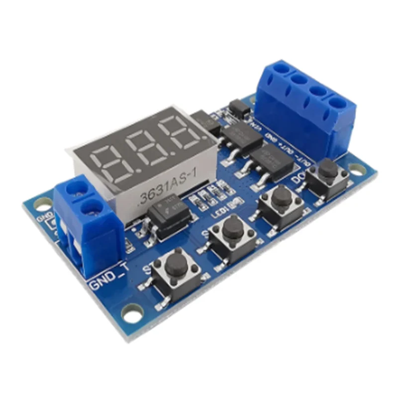 DC-12V-24V-Dual-MOS-Tube-LED-Digital-Time-Delay-Relay-Trigger-Cycle ...