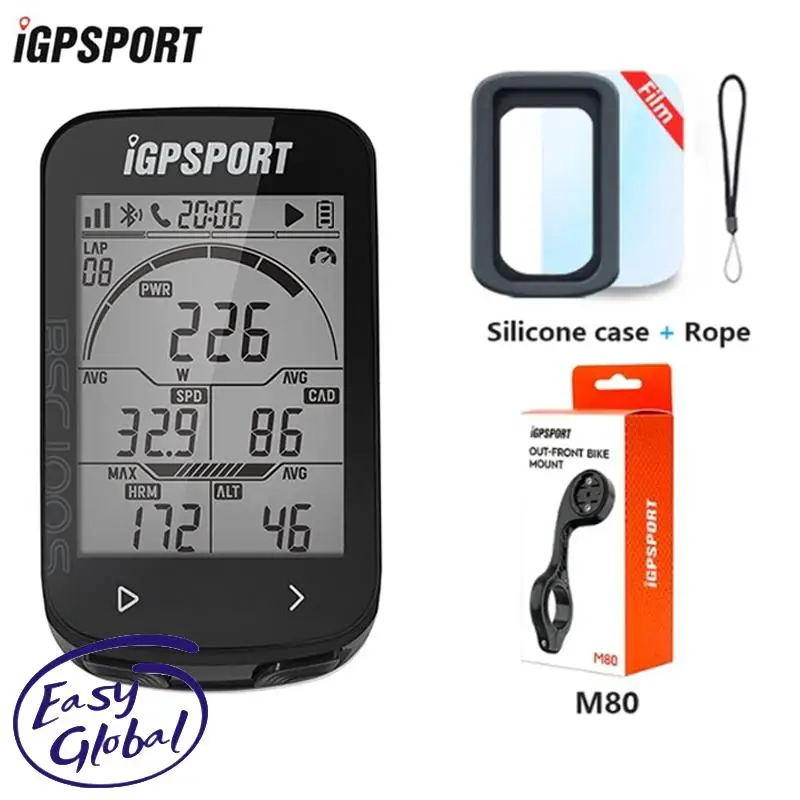 iGPSPORT-BSC100S-GPS-Odometer-Cycling-Bike-Computer-Sensors-Cycl ...