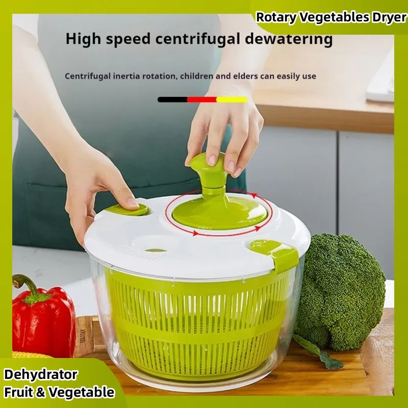 Rotary-Vegetables-Dryer-Salad-Spinners-Lettuce-Leaf-Vegetable ...