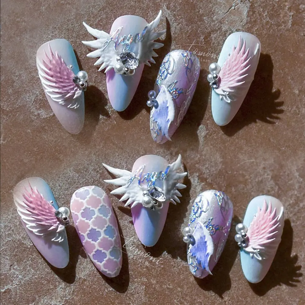 Angel Wing Nail Art