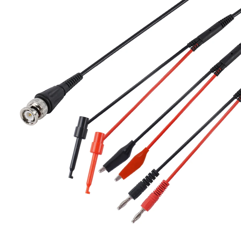 BNC-Male-Plug-to-Alligator-Clip-Lead-Probe-4mm-Banana-Stackable-Plug-Q9 ...