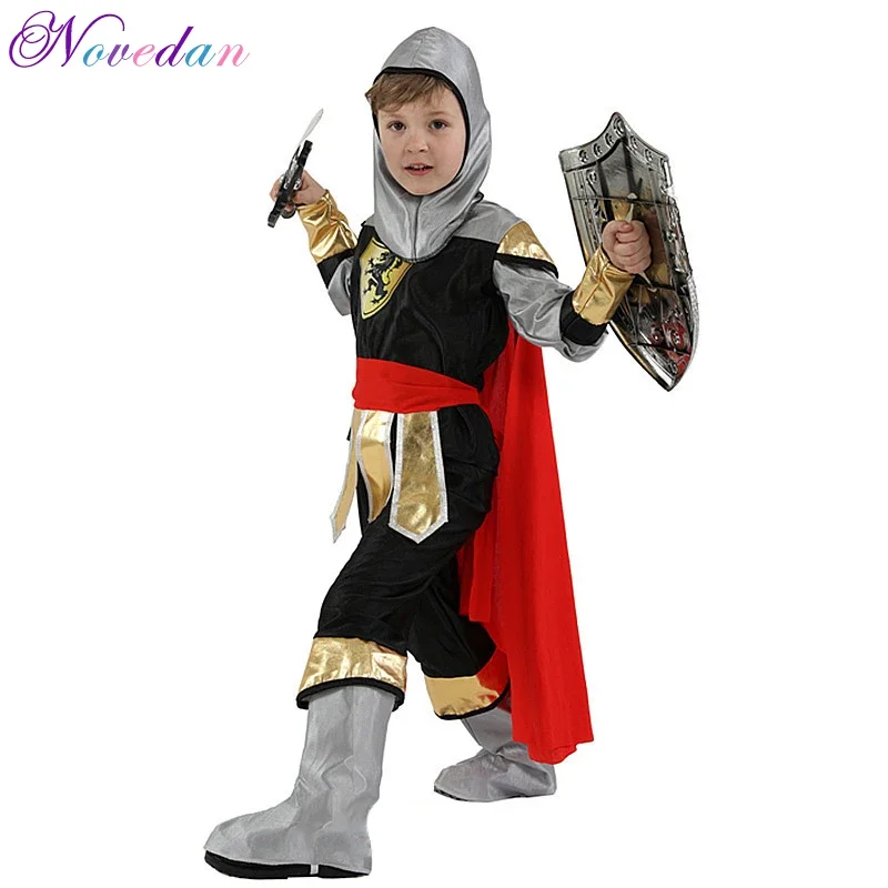 Halloween-Cosplay-Kids-Masquerade-Party-Royal-Warrior-Knight-Costumes ...