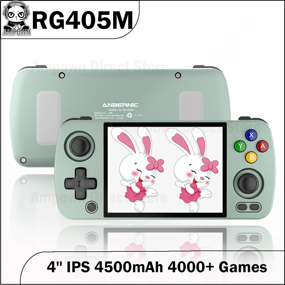 ANBERNIC-RG405M-reproductor-de-juegos-port-til-de-4-IPS-Android-12 ...