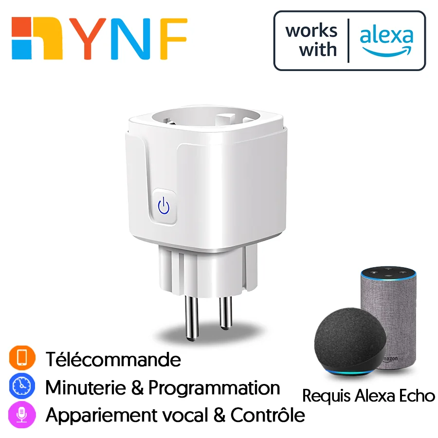 Prise-Intelligente-YNF-EU-BLE-Compatible-avec-Alexa-Configuration ...