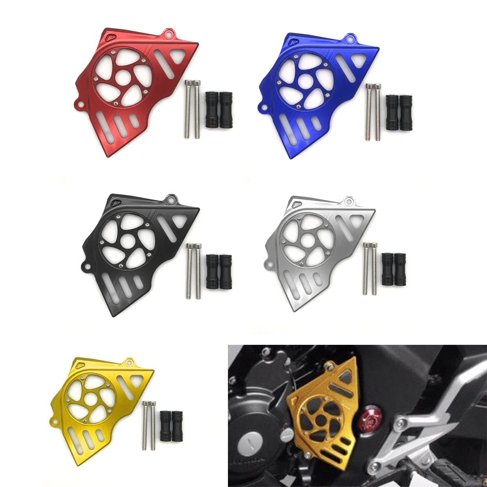 Motorcycle-Front-Sprocket-Chain-Guard-Cover-Gear-Protection-Cover-For ...