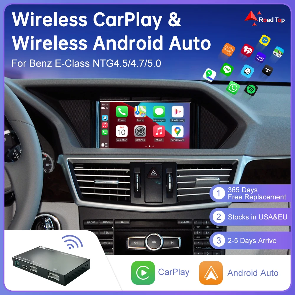 Wireless-CarPlay-for-Mercedes-Benz-E-Class-W212-E-Coupe-C207-2012-2016 ...