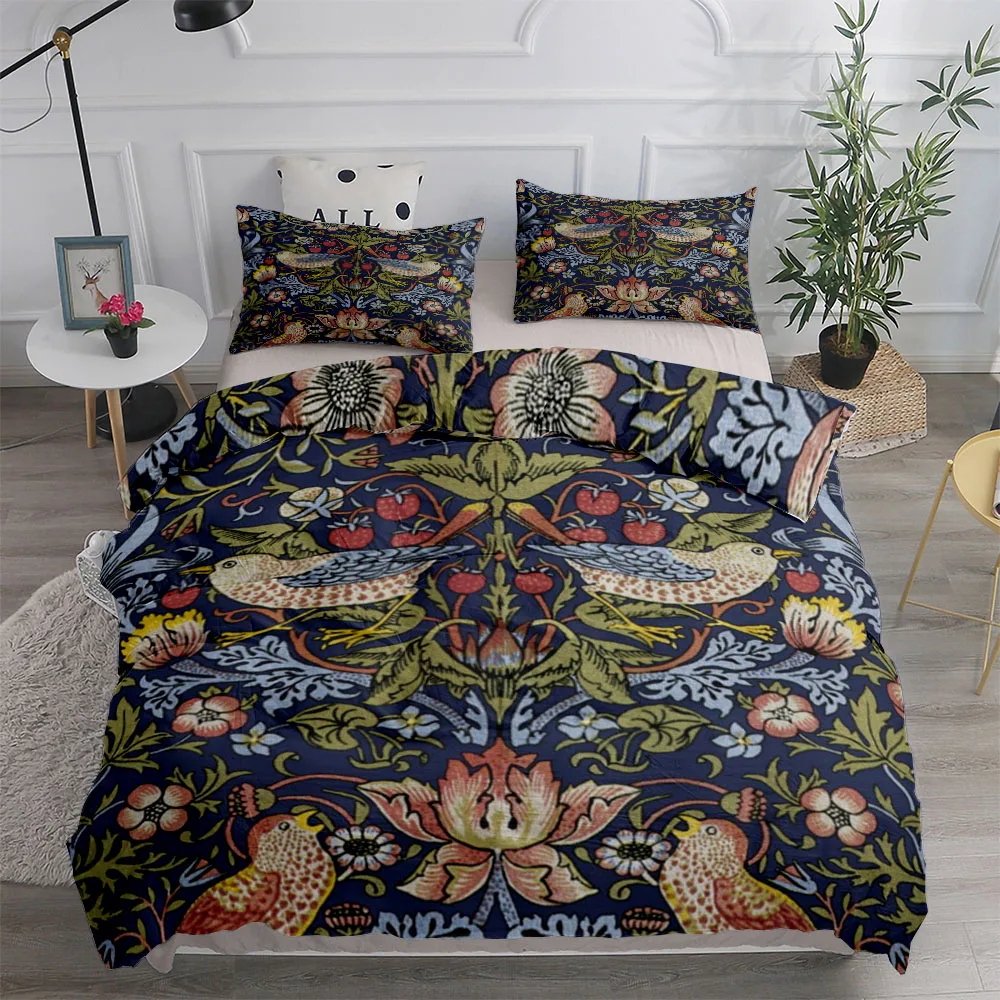 William-Morris-Victorian-Duvet-Cover-Set-King-Queen-Double-Full-Twin ...