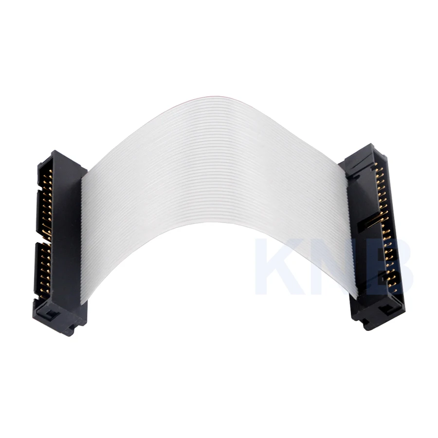 40 Pin Male to Male IDE Hard Drive PATA HDD Extension Cable Flat Ribbon ...
