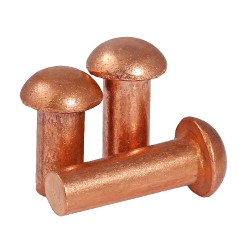 200/2pcs Button Head Cap Copper Rivets M2 M2.5 M3 M4 M5 M6 M8 Round ...