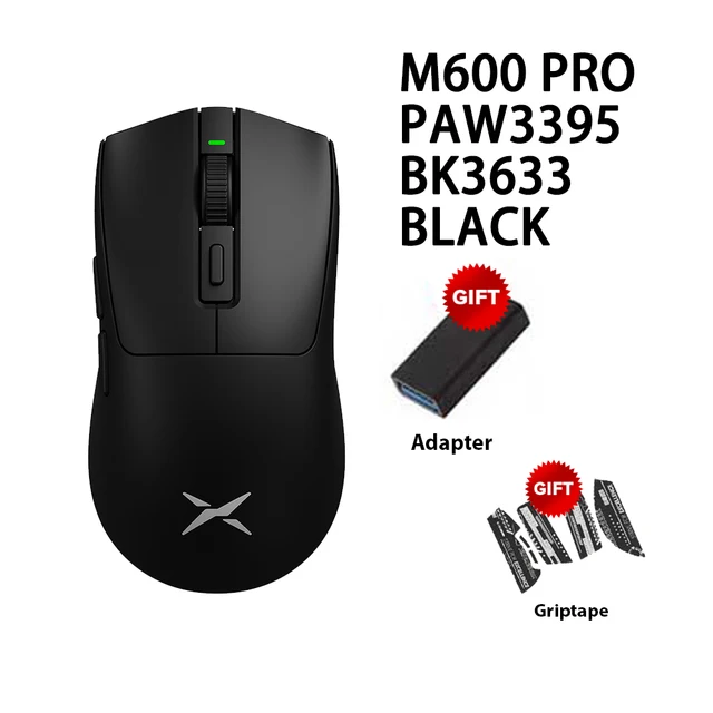Mouse Gamer Sem Fio Delux M600 Pro, PAW3395 - Bench Promos