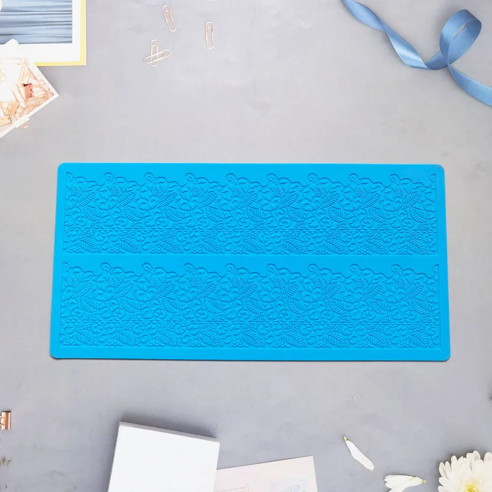 Lace-Flower-Wedding-Cake-Silicone-Beautiful-Flower-Lace-Fondant-Mold ...