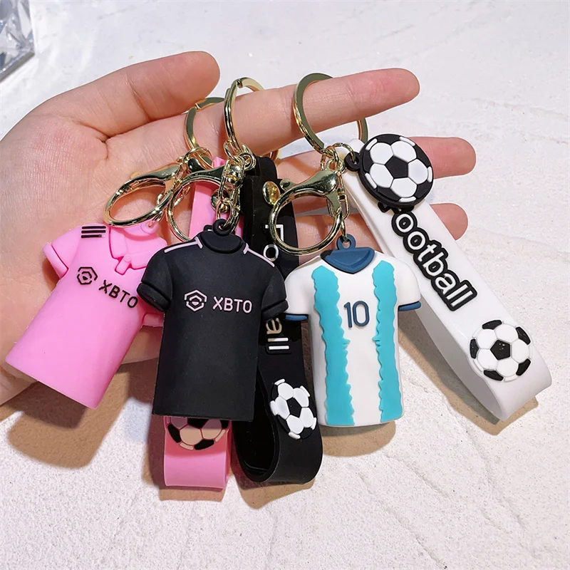 Messi-keychain-Soccer-star-jerseys-keychain-pendant-pendant-car-key ...