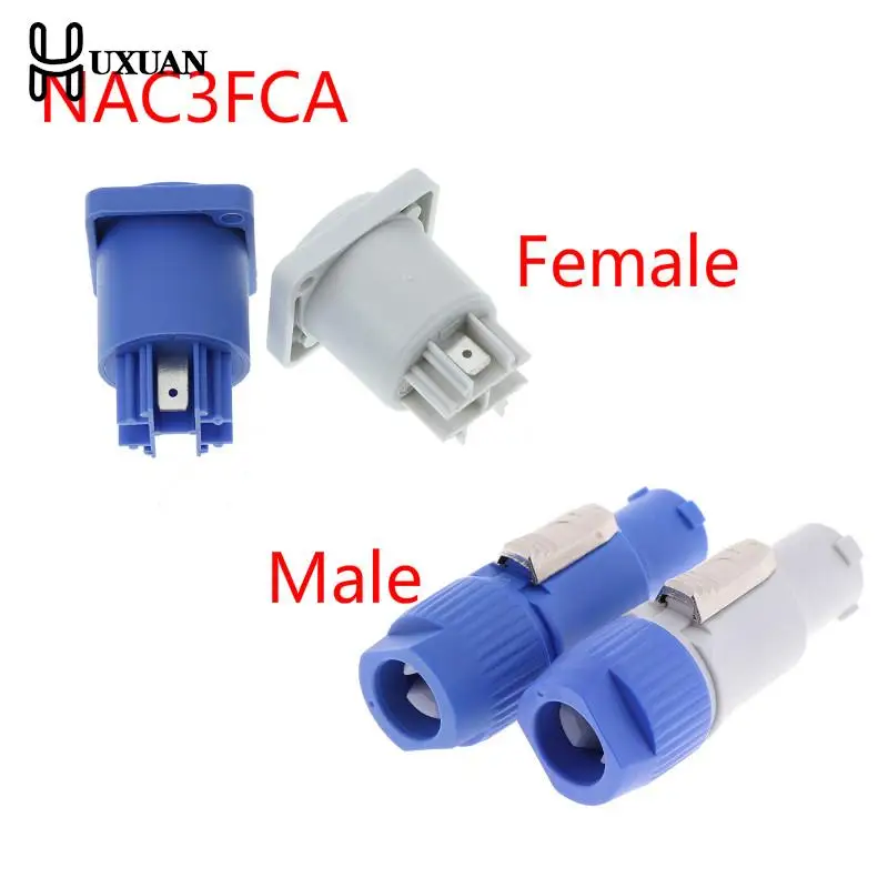 1pc-Power-Con-Connector-NAC3FCA-20A-AC-Cable-Connector-250V-3-Pin-Male ...