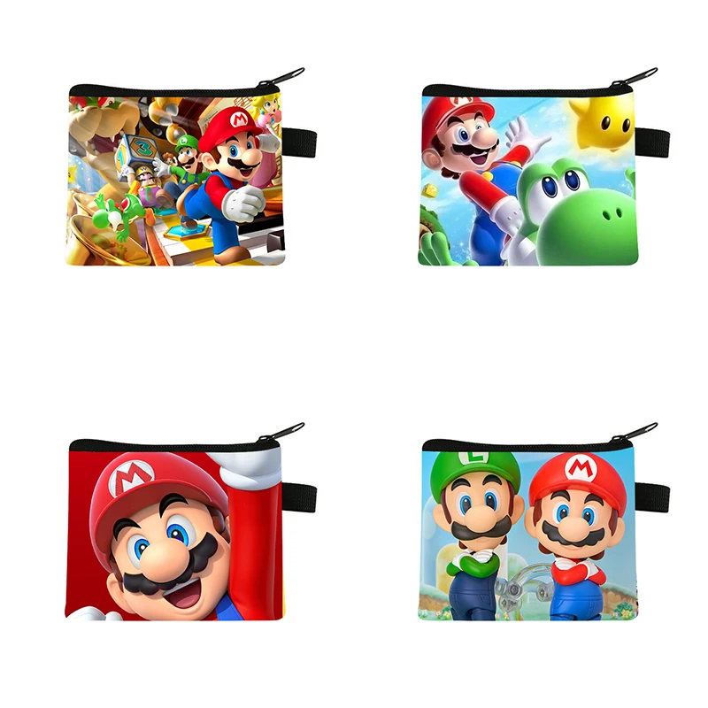 Super-Mario-Bros-Anime-Coin-Purse-Wallet-Kids-Action-Figures-Toys-Peach ...