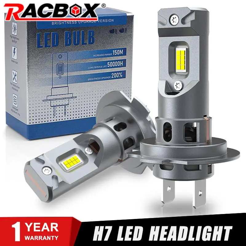 H7-LED-Bulb-Headlight-Kit-1-1Mini-Size-led-Bulb-60W-10000LM-6000K-for ...