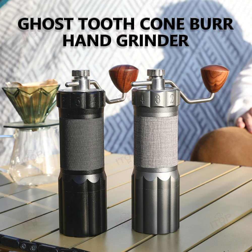 ITOP-HG60-Manual-Coffee-Grinder-Patented-Ghost-Tooth-Burr-48mm-Titanium ...