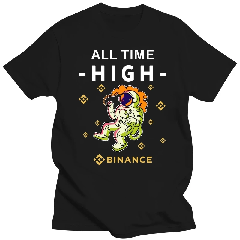 All-Time-High-TShirt-Binance-Coin-Cryptocurrency-Miners-Tops ...