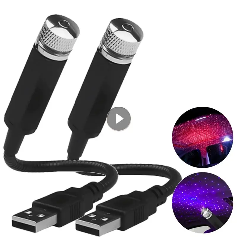 Car-Romantic-LED-Starry-Sky-Night-Light-5V-USB-Powered-Galaxy-Star ...