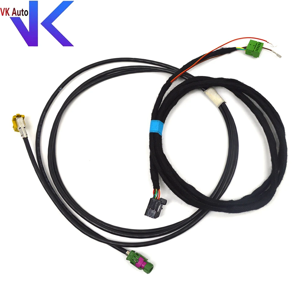 For A6 C7 A7 4G AMI MUSIC INTERFACE MODULE AUX USB Socket Harness Cable ...
