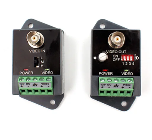 Single-channel active video balun for CCTV HD-TVI CVI AHD Active HD ...