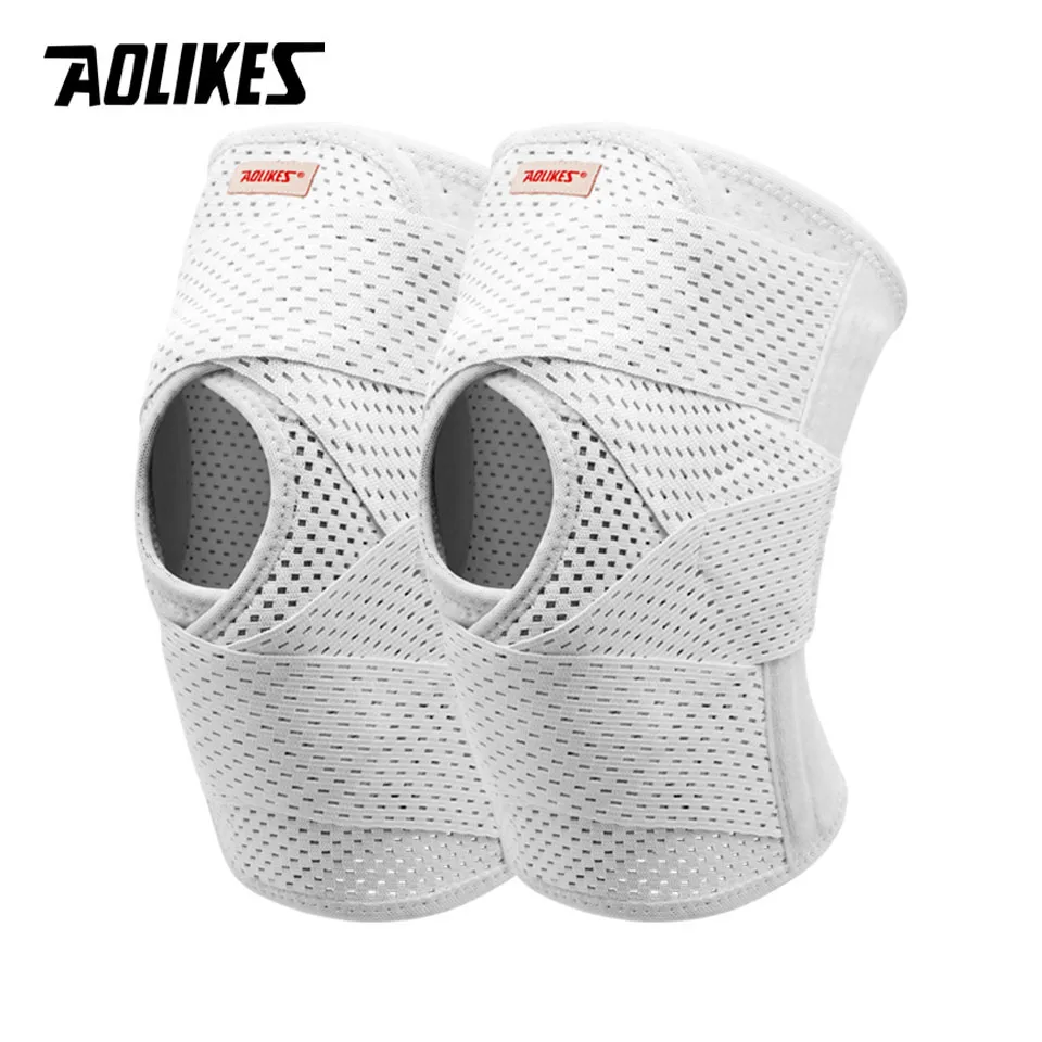 AOLIKES-1Pair-Knee-Brace-for-Knee-Pain-Adjustable-Knee-Compression ...